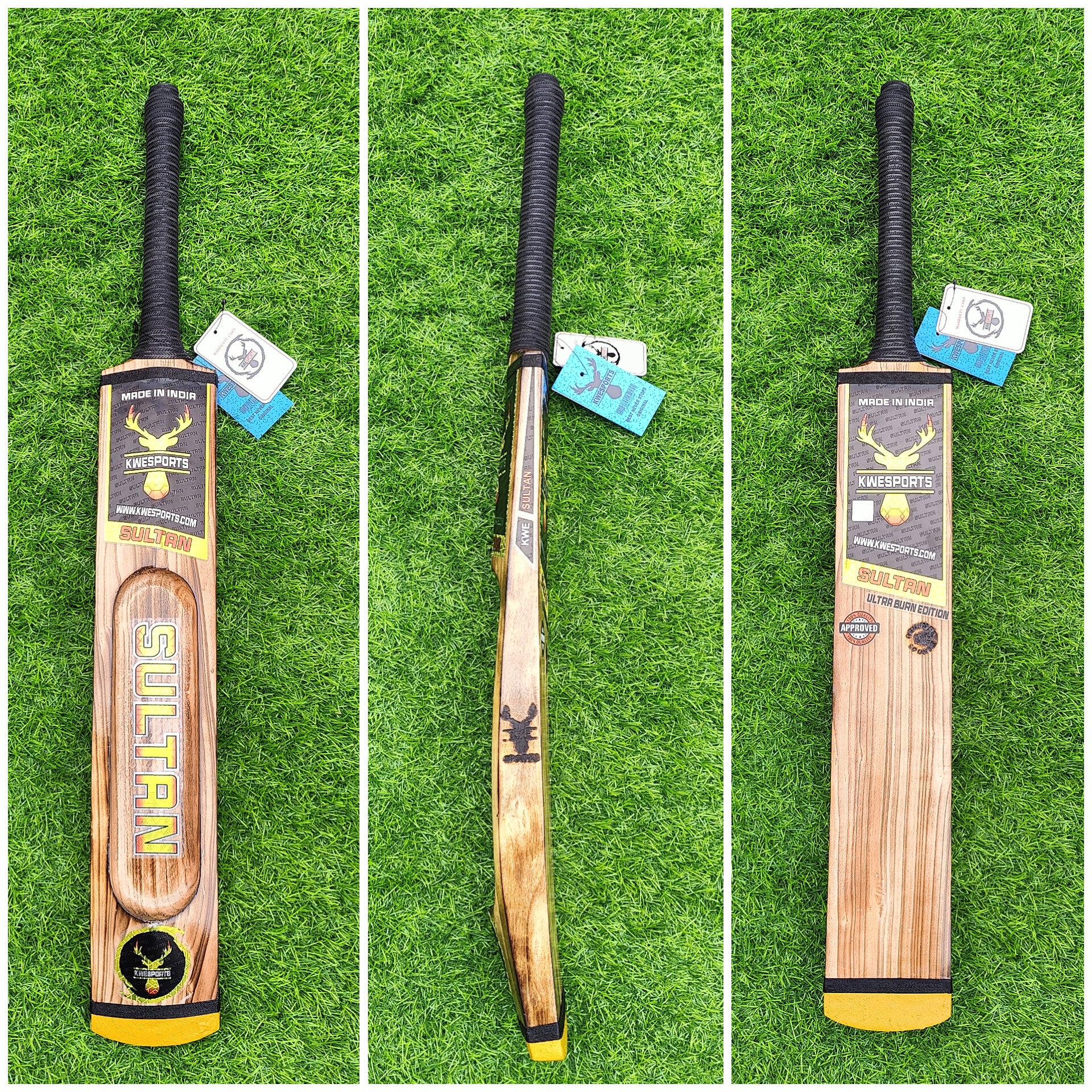 Sultan - Ultra Burn edition - Hard Tennis bat – Kwesports