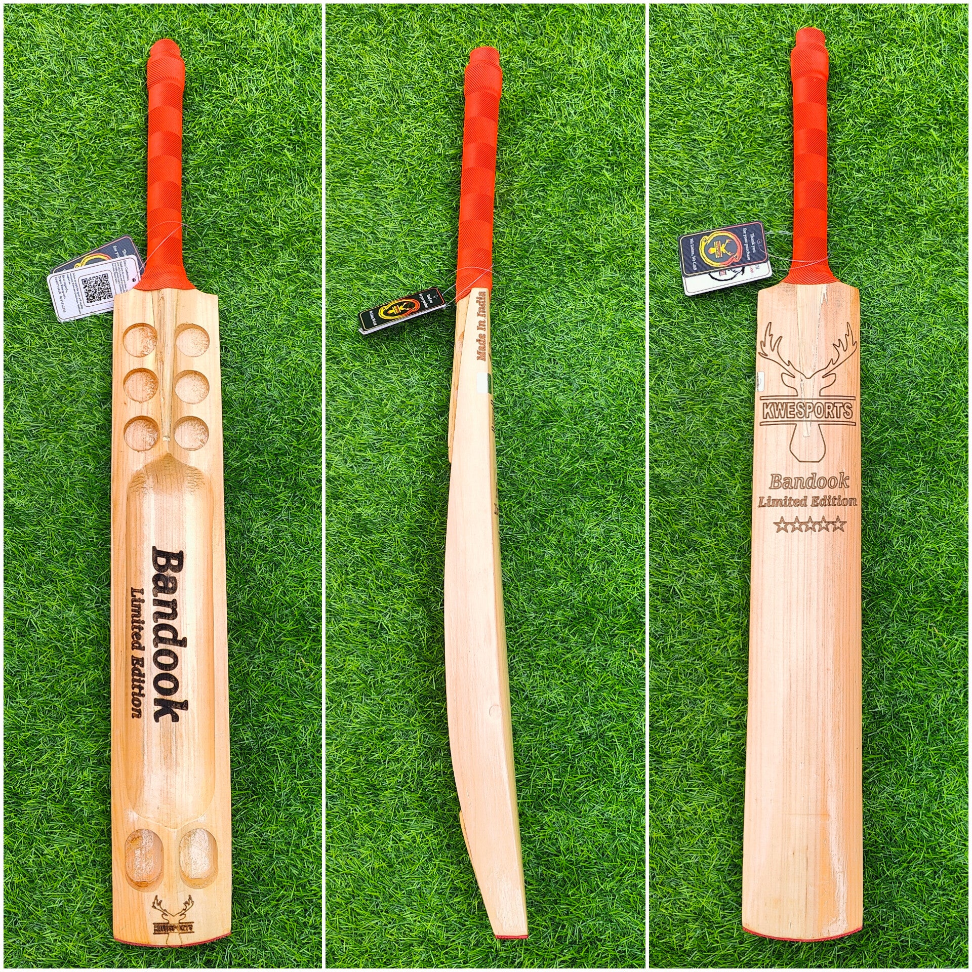 Bandook Limited Edition | Hard Tennis Bat | 900 - 1050g – Kwesports